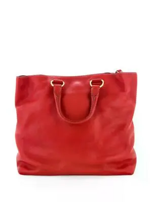 Prada Shopping Vitello Daino Large Tote Bag