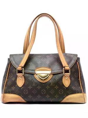LOUIS VUITTON Beverly Gm Monogram Shoulder Bag - Brown