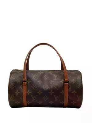 LOUIS VUITTON Monogram Papillon 26 Handbag - Brown