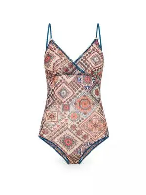 Momoni Graphic Print Bodysuit