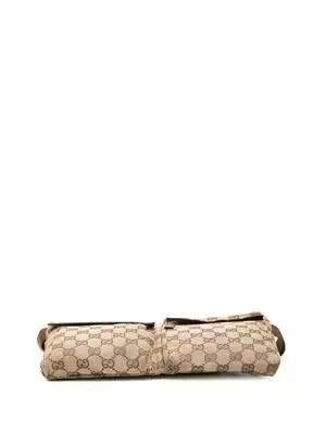 Gucci Gg Canvas Double Pocket Belt Bag