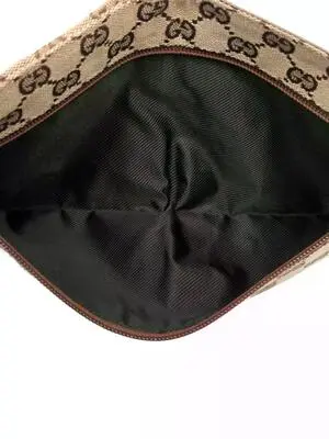 Gucci Gg Canvas Double Pocket Belt Bag