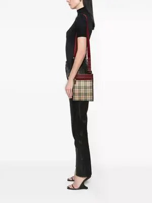 Burberry House Check Canvas Crossbody Bag