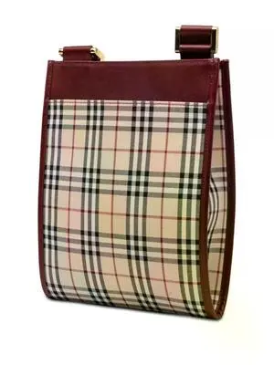 Burberry House Check Canvas Crossbody Bag