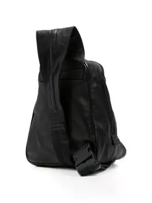 Miu Miu Leather Logo-embossed Backpack
