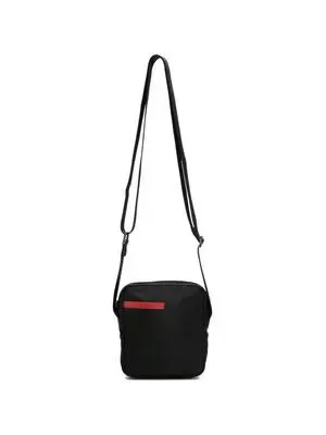 Prada 1990s Logo Patch Crossbody Bag