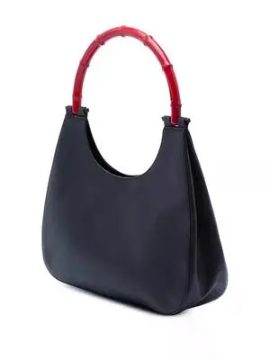 Gucci Calfskin Bamboo Handbag
