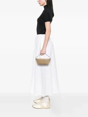 Gucci Gg Canvas Boat Shoulder Bag - Neutrals