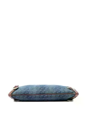 Gucci Gg Denim Abbey D-ring Crossbody Bag