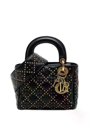 Dior Mini Lady Satchel - Black