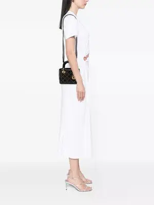 Dior Mini Lady Satchel - Black