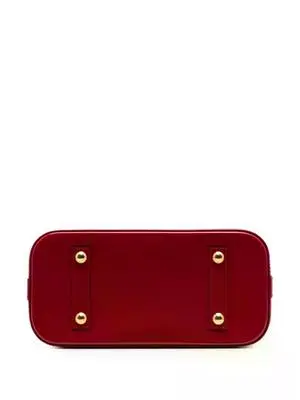 LOUIS VUITTON Monogram Vernis Alma Pm Handbag