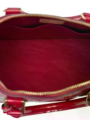 LOUIS VUITTON Monogram Vernis Alma Pm Handbag
