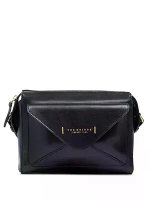 THE BRIDGE Leather Cross Body Bag - Black