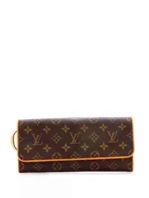 LOUIS VUITTON Twin Gm Handbag Monogram Canvas - Brown