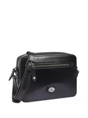 THE BRIDGE Zip-front Messenger Bag - Black