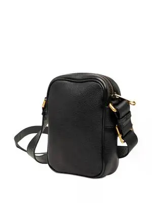 Gucci Grained Calfskin Logo Crossbody Bag