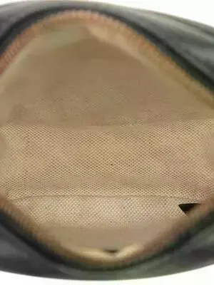 Gucci Grained Calfskin Logo Crossbody Bag