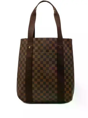 LOUIS VUITTON Damier Ebene Canvas Cabas Beaubourg Tote Bag