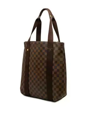 LOUIS VUITTON Damier Ebene Canvas Cabas Beaubourg Tote Bag