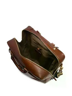THE BRIDGE Leather Trolley Suitcase