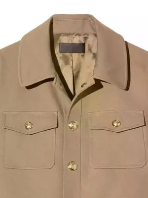 NILI LOTAN Edna Cropped Jacket - Neutrals