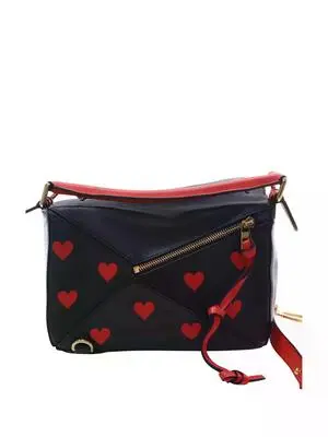 Loewe Small Calfskin Heart Puzzle Satchel