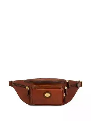 THE BRIDGE Leather Belt Bag - Brown