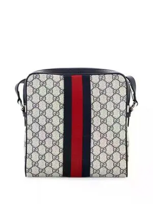 Gucci Ophidia Messenger Bag Gg Coated Canvas Small Crossbody Bag