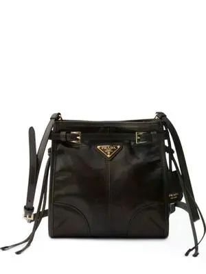 Prada Bonnie Leather Mini Shoulder Bag