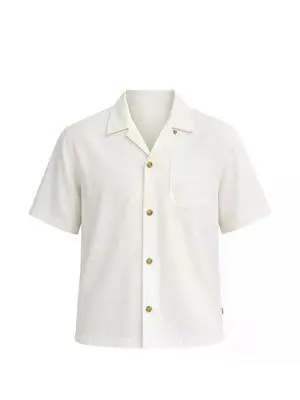 DL1961 Hugh Short-sleeve Shirt - Neutrals