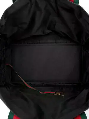 Gucci Gg Canvas Web Dog Carrier Bag