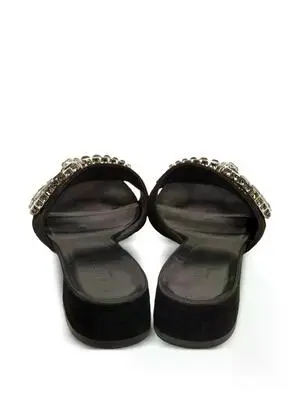 Gucci Horsebit Crystal Sandals