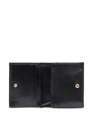 THE BRIDGE Logo-stamp Leather Wallet