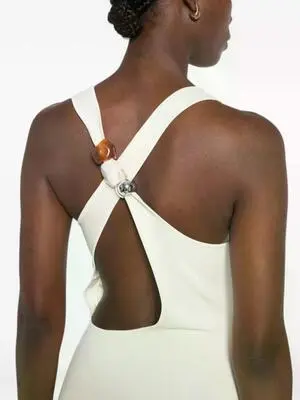 SIR. Saba Cross-back Maxi Dress - Neutrals