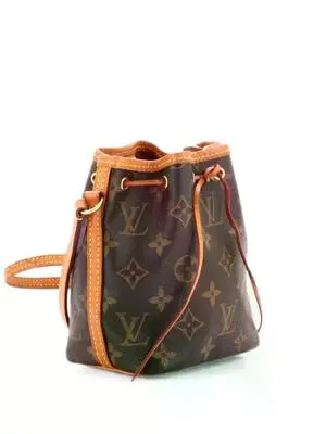 LOUIS VUITTON Noé Bucket Bag - Brown