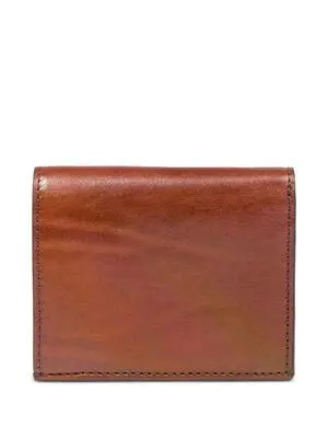 THE BRIDGE Logo-debossed Leather Wallet