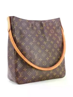LOUIS VUITTON Monogram Canvas Gm Looping Shoulder Bag