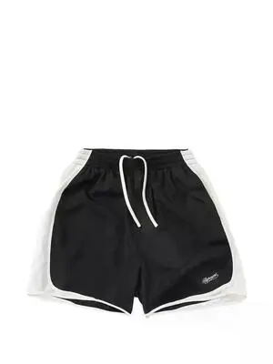 REPRESENT Cruz Relaxed Fit Side-stripe Shorts - Black