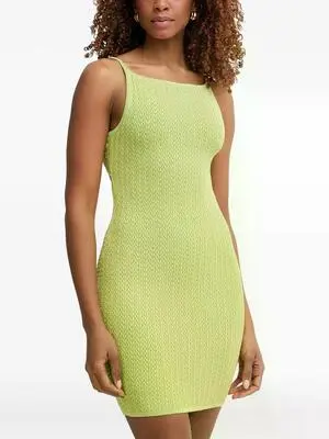 Guess Jen Cable-knit Cutout Mini Dress
