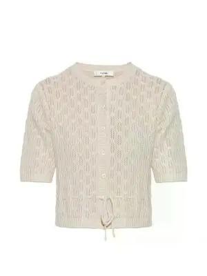 FRAME The Clover Cardigan - Neutrals
