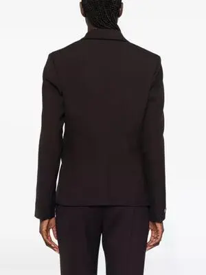 Peserico Single-breasted Blazer With Bead Trim