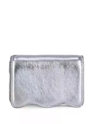 Palm Angels Metallic Leather Crossbody Bag