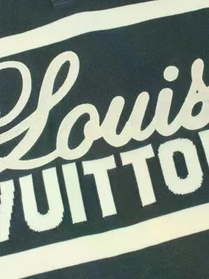 LOUIS VUITTON 2020s Cotton Striped Polo Shirt