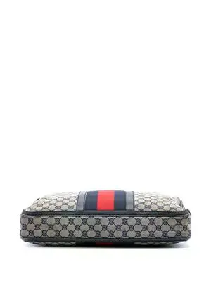 Gucci Gg Canvas Web Briefcase