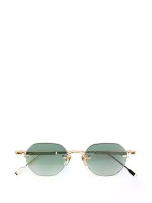 SATO EYEWEAR Terebellum I Rimless Sunglasses - Gold