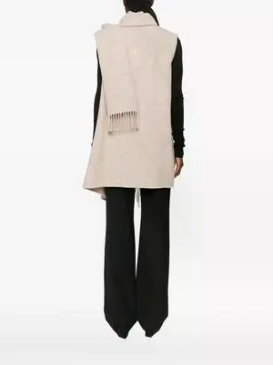 Fabiana Filippi Fringe-trim Sleeveless Jacket