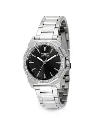 INVICTA Speedway 36mm Crystal-embellished Watch - Black