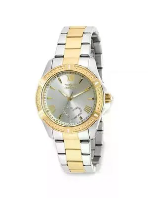 INVICTA Angel Heart Motif Watch - Silver