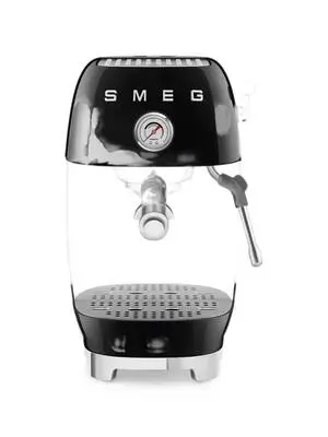 SMEG Anni 50 Logo-plaque Cold-brew Manual Espresso Machine - Black